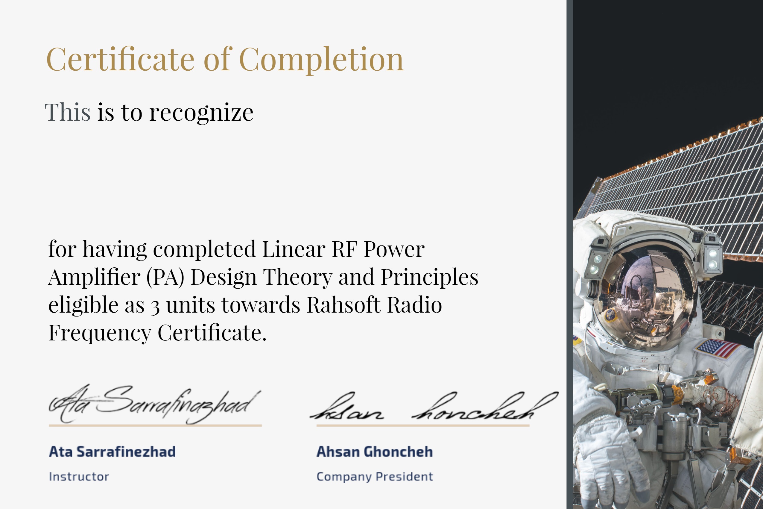 Linear RF Power Amplifier (PA) Design Theory and Principles online ...
