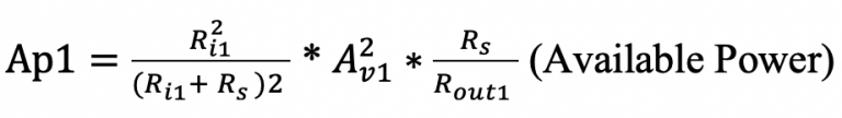 Noise in Cascaded Stages with Example - Rahsoft