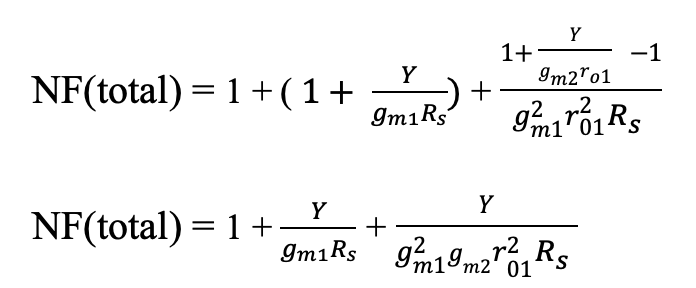 Noise in Cascaded Stages with Example - Rahsoft