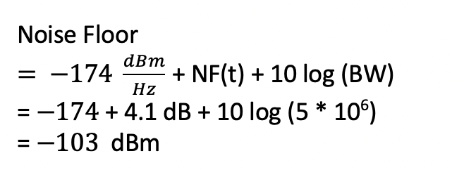How to calculate Noise Figure and Noise Floor (Example Questions – Part 1) - Rahsoft