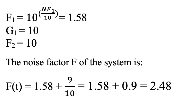 How to Calculate Noise Figure for Cascaded Stages (Example Questions ...