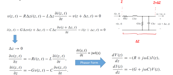 Transmission Line Phasor equations - Rahsoft