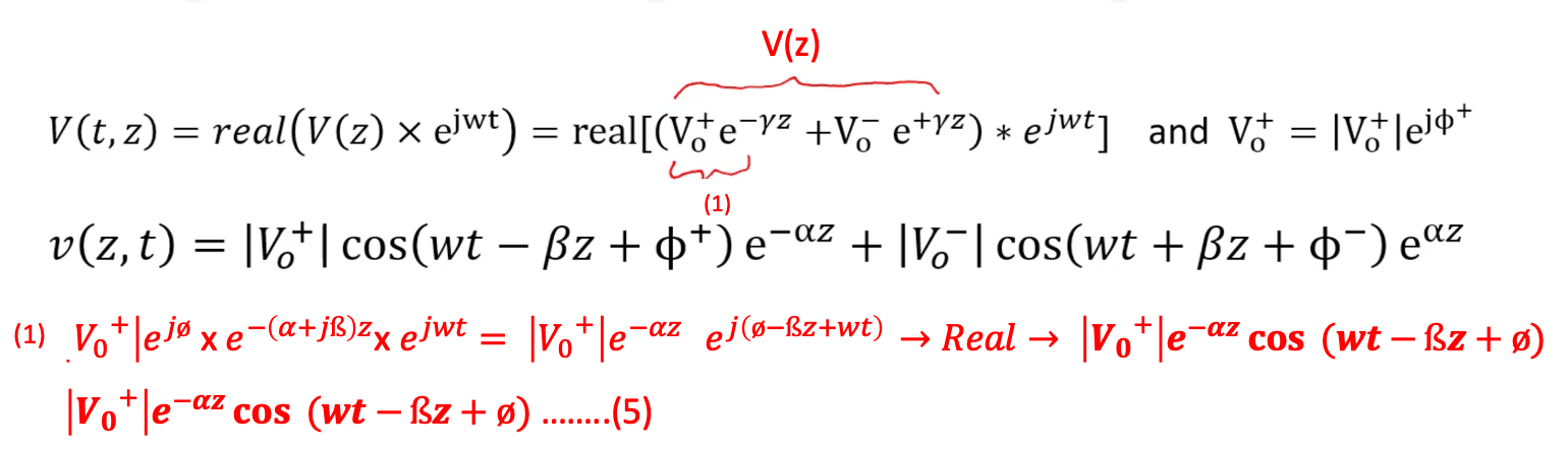 Transmission Line Time Domain Equations - Rahsoft