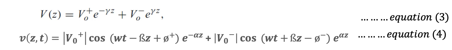 Reflection and Standing Waves in Transmission Line - Rahsoft