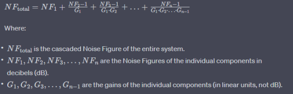 Noise Figure (NF) in RF Systems - Rahsoft