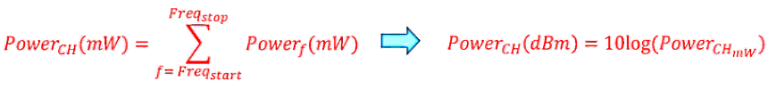 Understanding RF Channel Power Measurement - Rahsoft